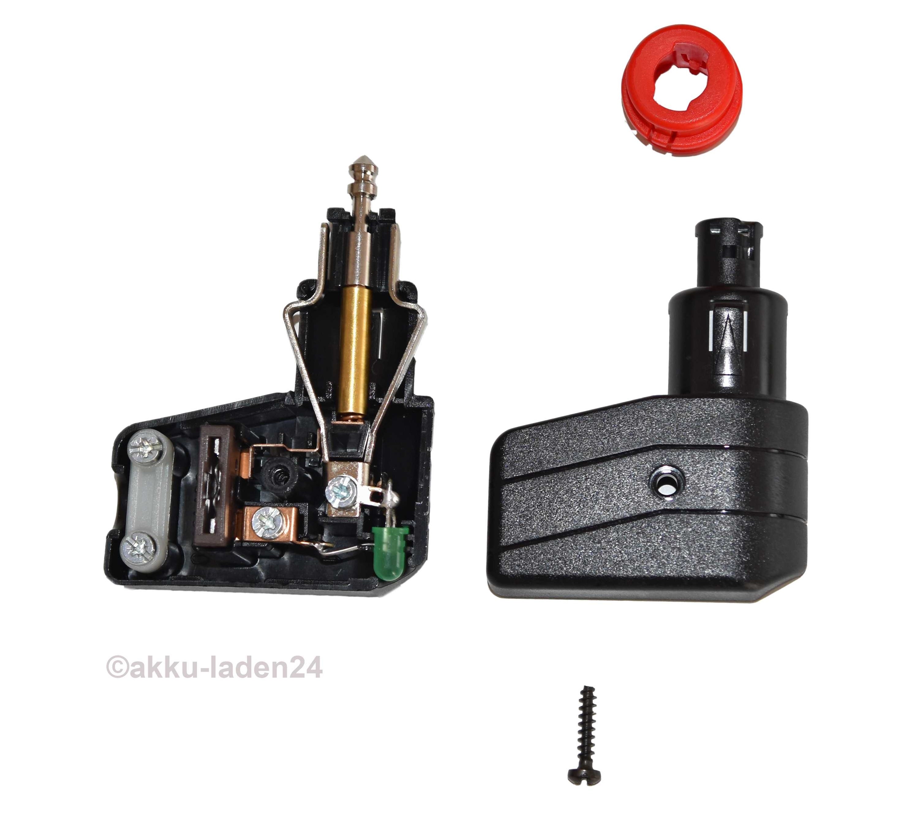 Universal Winkelstecker mit LED und 7,5A Sicherung 90° abgewinkelt ...